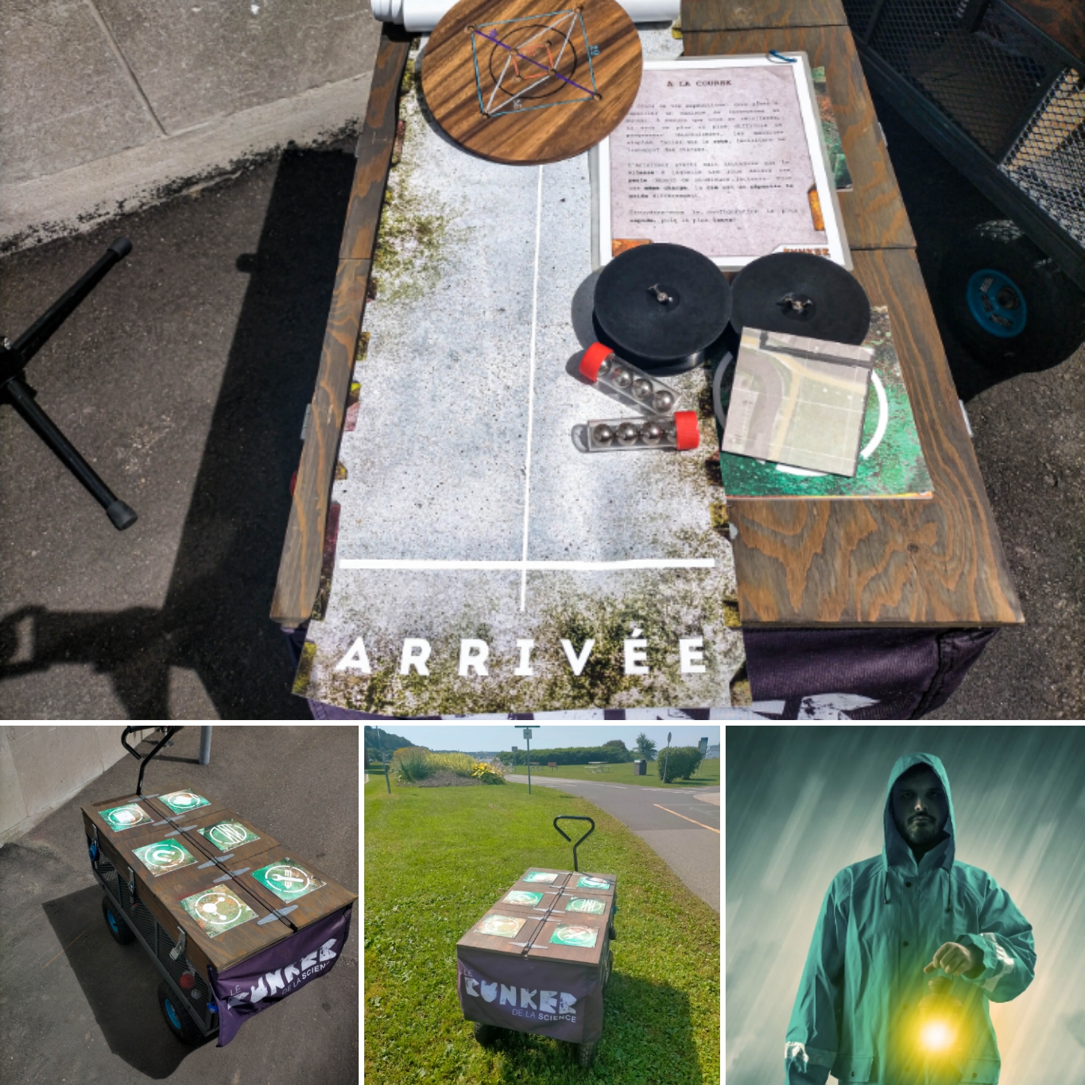 "les Éclaireurs", jeu d'invasion extérieur - Alexandre SCHOHN