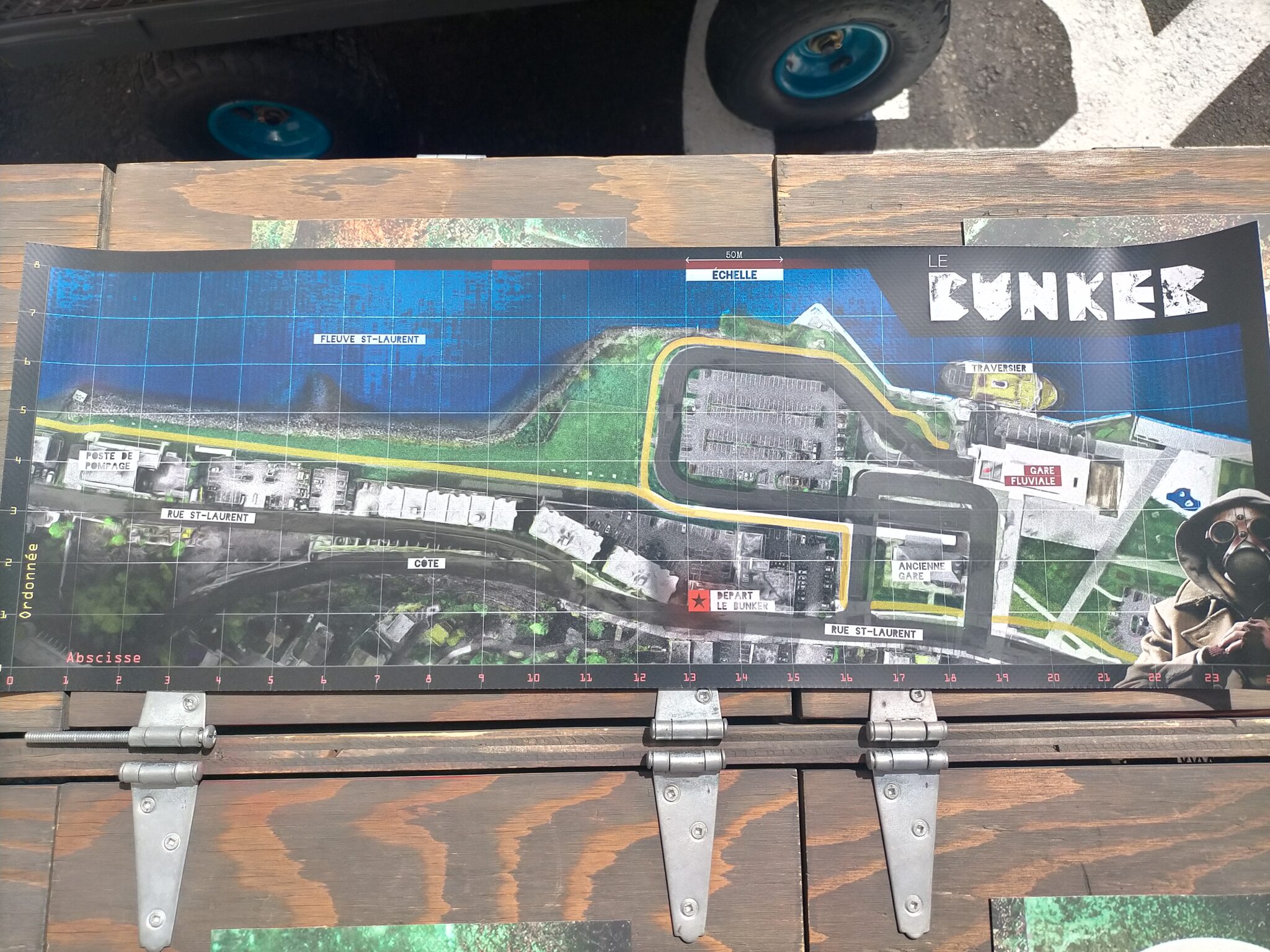 "les Éclaireurs", jeu d'invasion extérieur - Alexandre SCHOHN